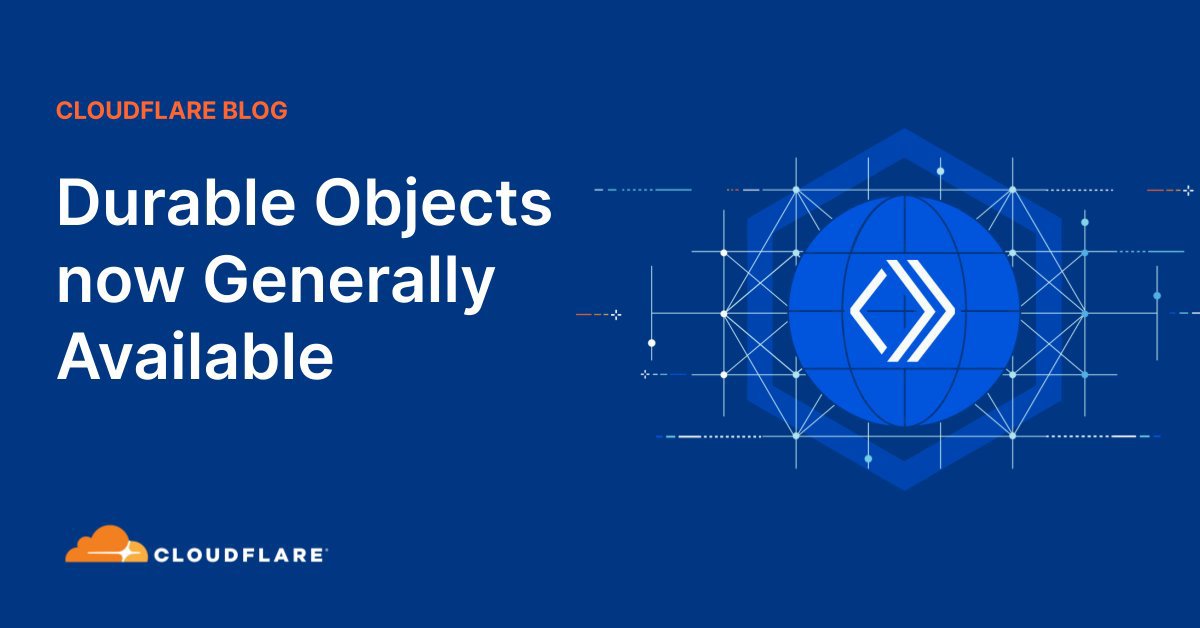Cloudflare、分散したcdnエッジ間でも強い一貫性を提供する「durable Objects」正式リリース。ステートフルな分散アプリが容易に － Publickey 