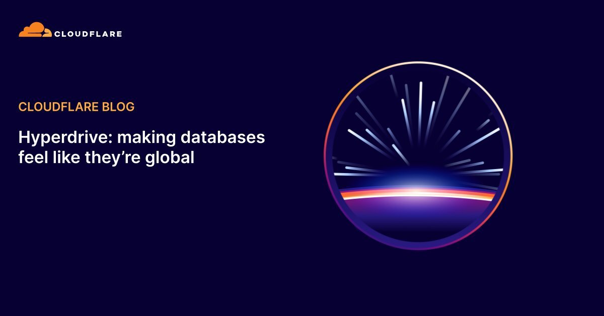 CDNレイヤでDBのコネクションプーリングとクエリキャッシュを提供。世界中どこからのDBアクセスでも高速化する「Hyperdrive」、Cloudflareが提供 － Publickey