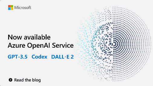 マイクロソフト、GPT-3.5やDALL・E 2のAIモデルを含む「Azure OpenAI Service」正式に提供開始。まもなく ...