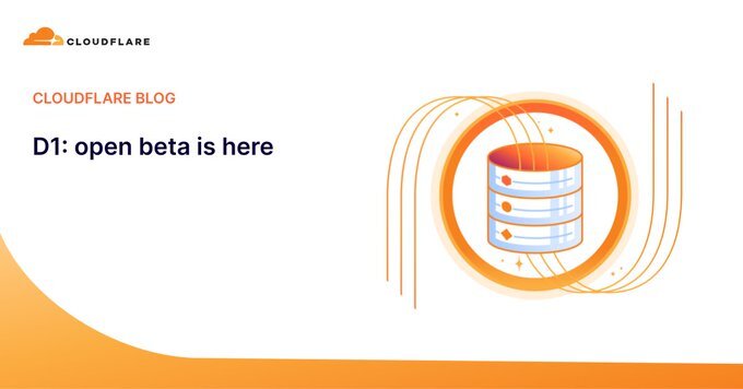 Cloudflare、分散SQLiteデータベース「Cloudflare D1」のオープンベータを開始 － Publickey